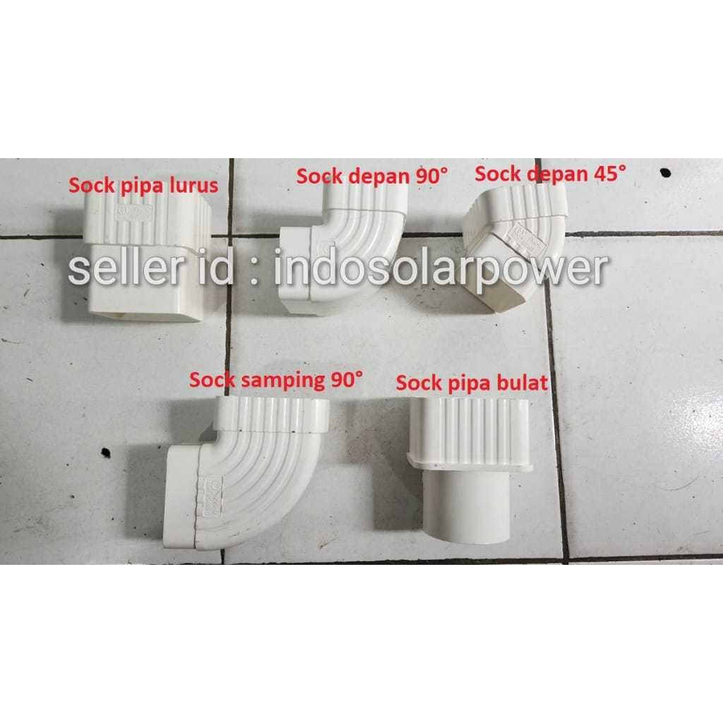 SIKU Various sock gutter connection pipe Alderon sok 90 45 90 45 elbow ...