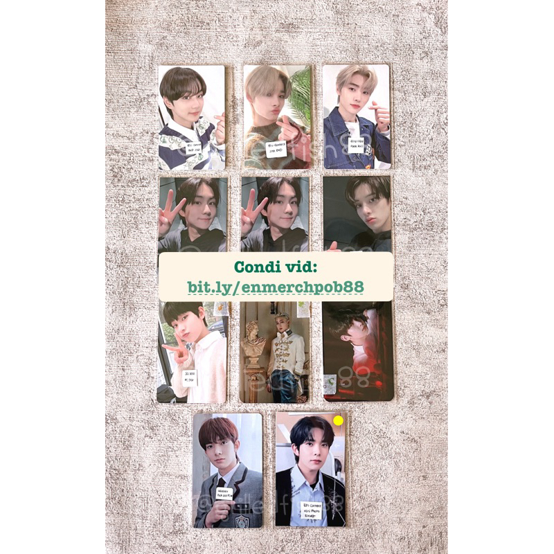 [Check Variations] ENHYPEN OFFICIAL Photocard Poca PC EN-Connect DVD Ggu Pack Package 2021 2022 ...
