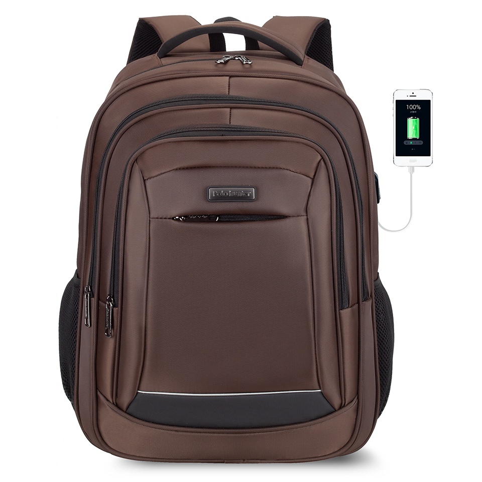 Art M75H Polo Hunter Laptop Backpack BAH Backpack Daypack USB Port Bag ...