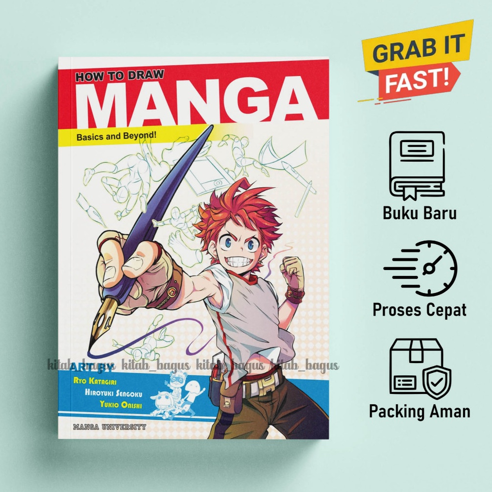 Eng How to Draw Manga Basics and Beyond by Ryo Katagiri ART E7E5 ...