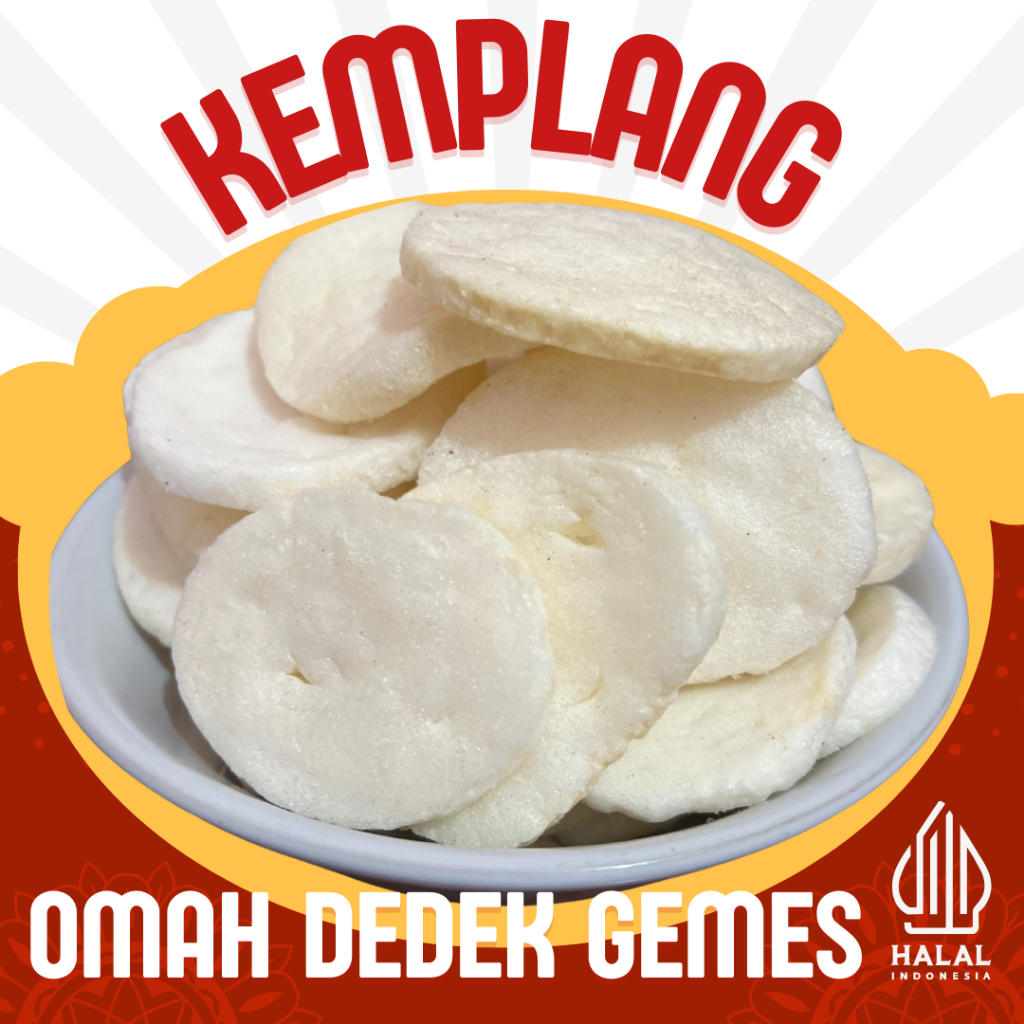 Mini Kemplang Fish Crackers/Mini Tengiri Kemplang Crackers/Fish Amplang ...