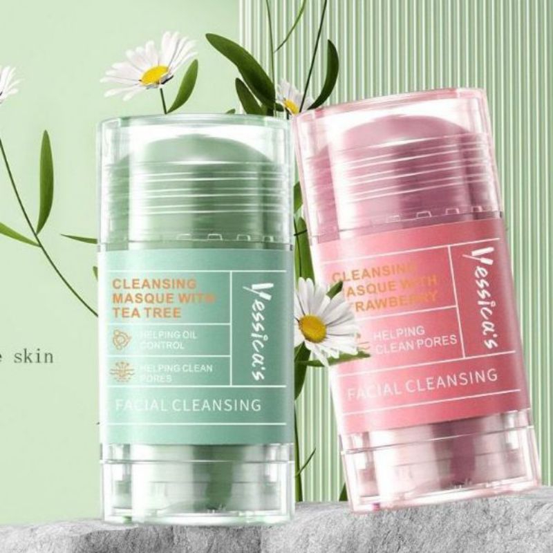 Original!!️Yessica's Clay Stick Mask / Yessica's Tea Tree & Strawberry ...