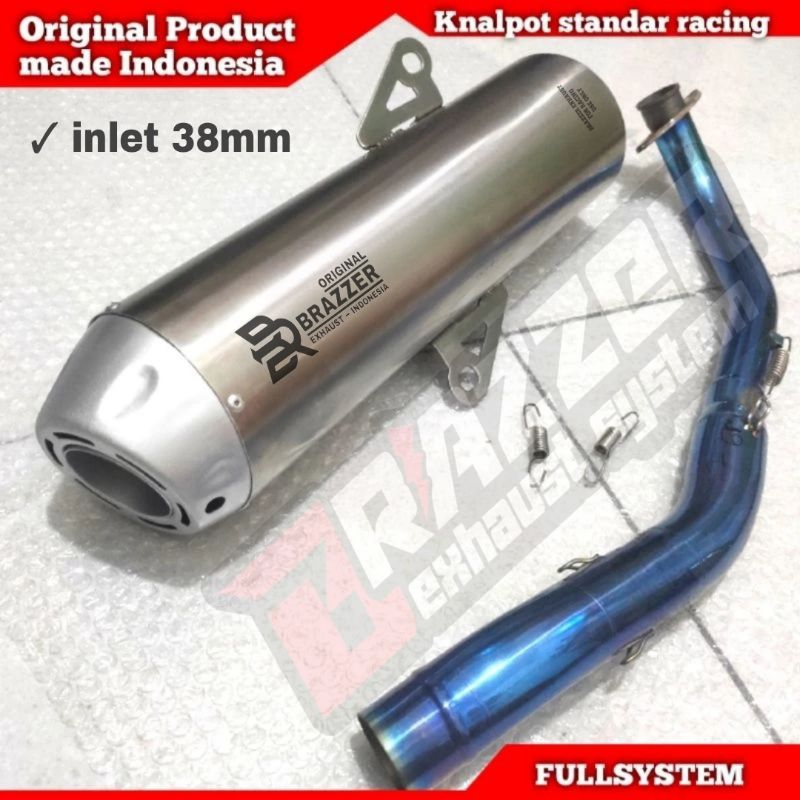 Standard Racing Exhaust Aerox Nmax Vario PCX Adv Lexi Mio Beat Scoopy ...