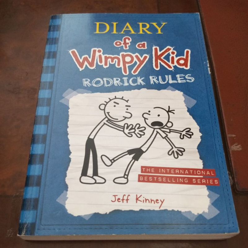 Book DIARY OF A WIMPY KID RODRICK RULES 2 BY JEFF KINNEY | Shopee Malaysia