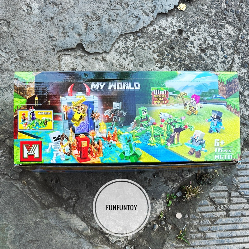 Minecraft Block-Roblox Toys My World Children's Toys Block- Roblok ...