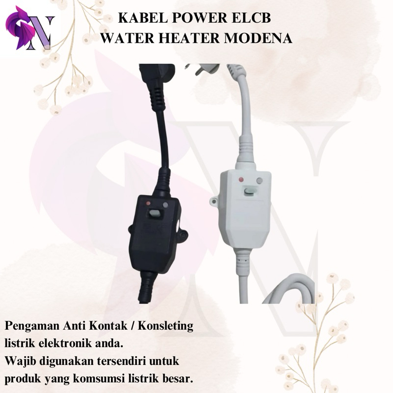 Power ELCB WATER HEATER MODENA CABLE | Shopee Malaysia