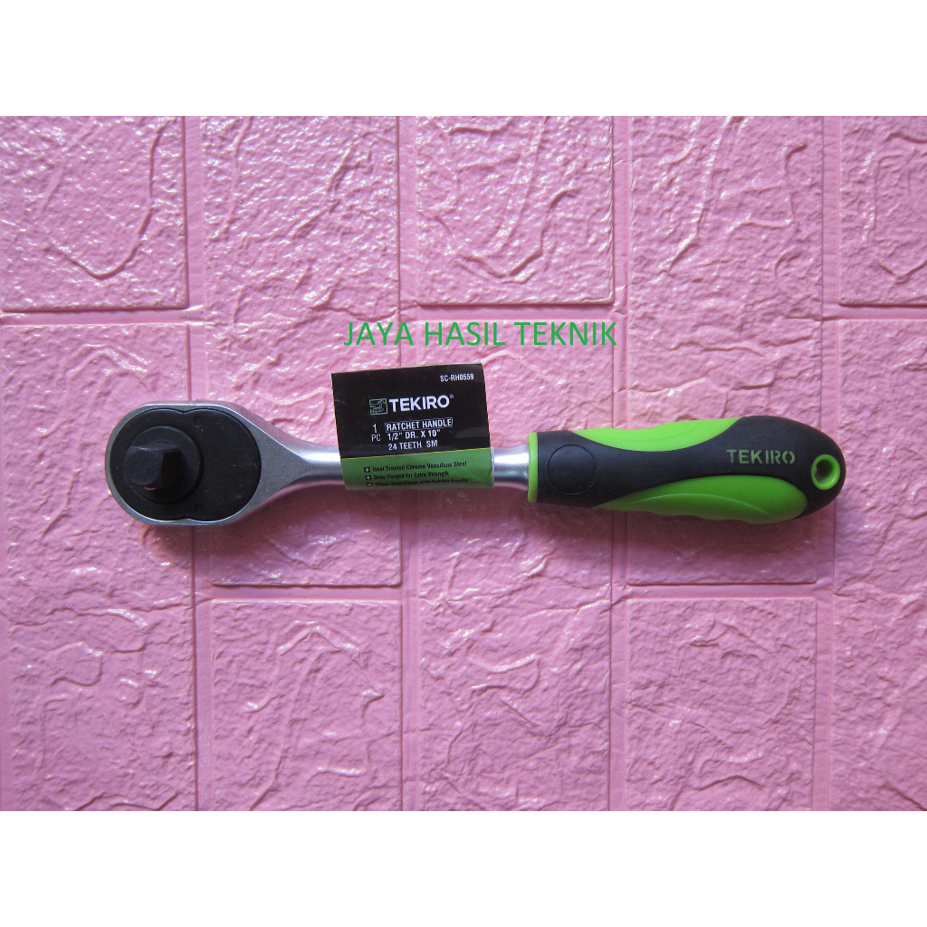 Tekiro Ratchet Handle Handle 1/2" DR. x 10" 24 Teeth SM | Shopee Malaysia