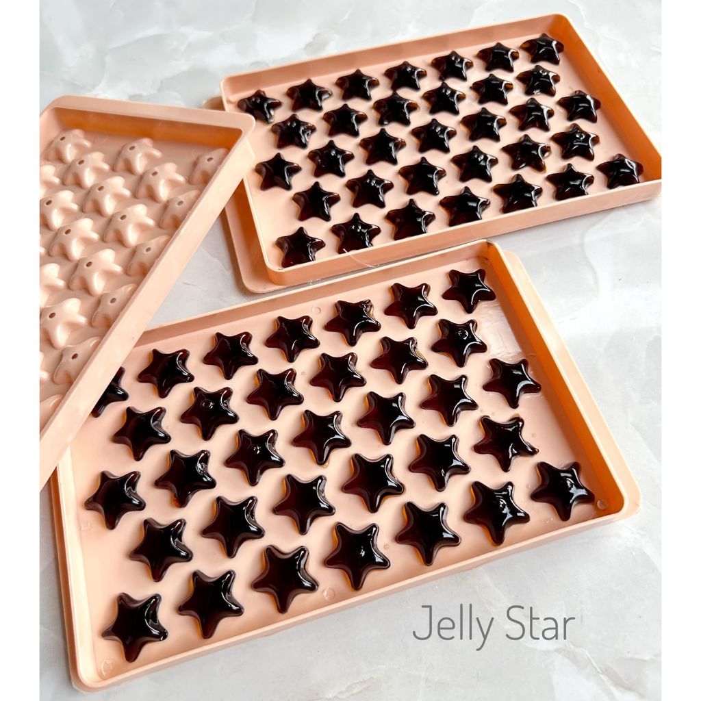 Jelly Star Mold Jelly Ice Cube Mold Star Pudding Mold | Shopee Malaysia