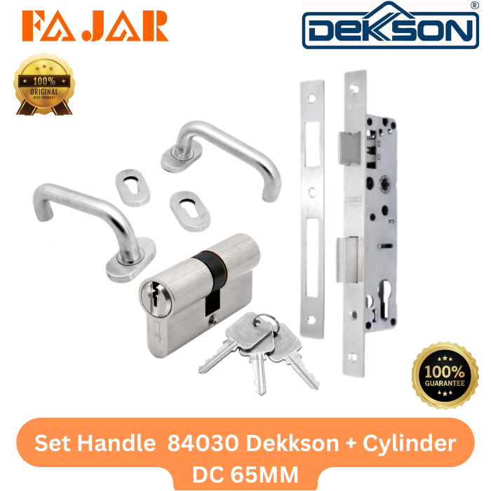Aluminum Door Handle 84030 Dekkson Set Complete Original | Shopee Malaysia
