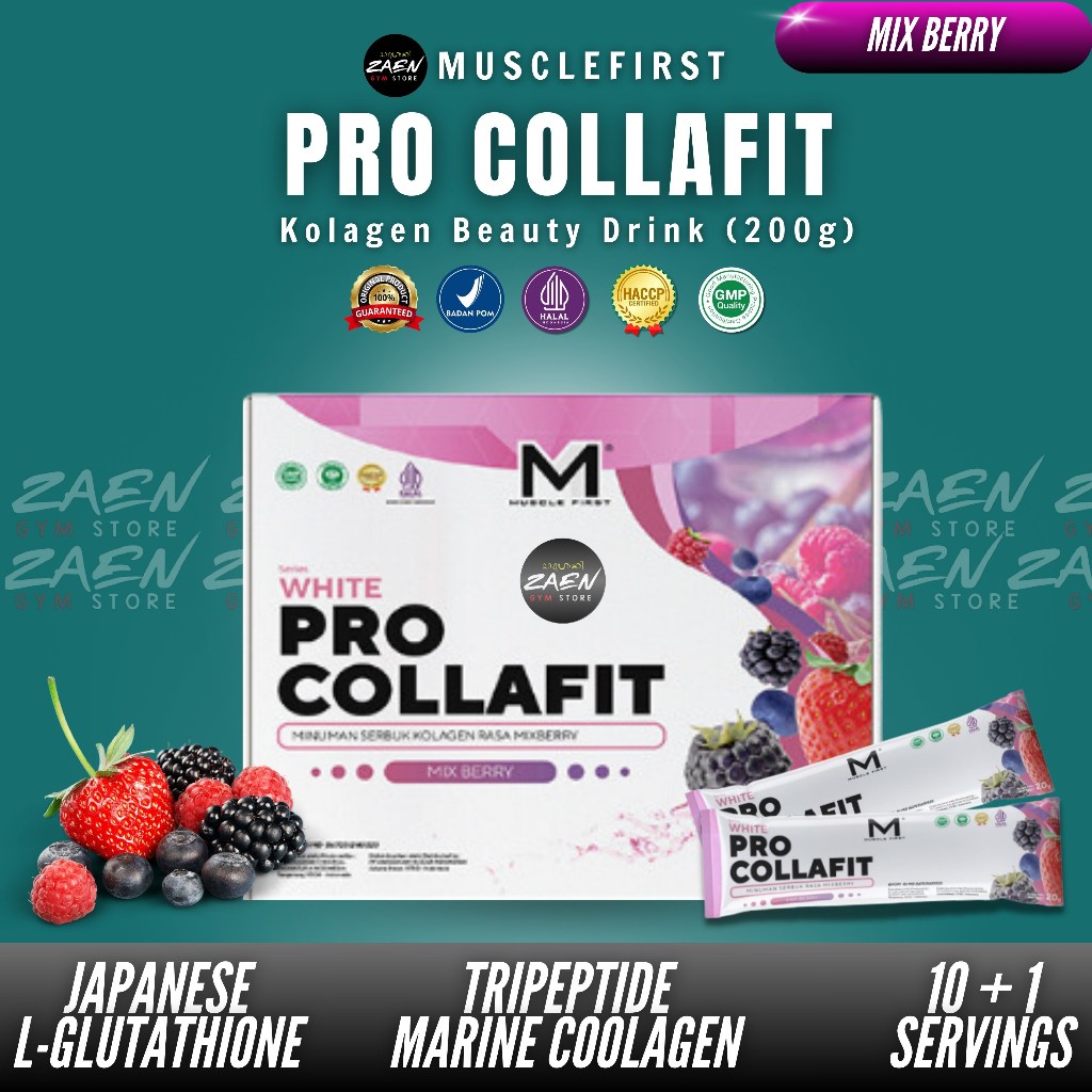 M1 Muscle First Pro Collafit Collagen Drink 220gr Collagen Beauty Drink ...