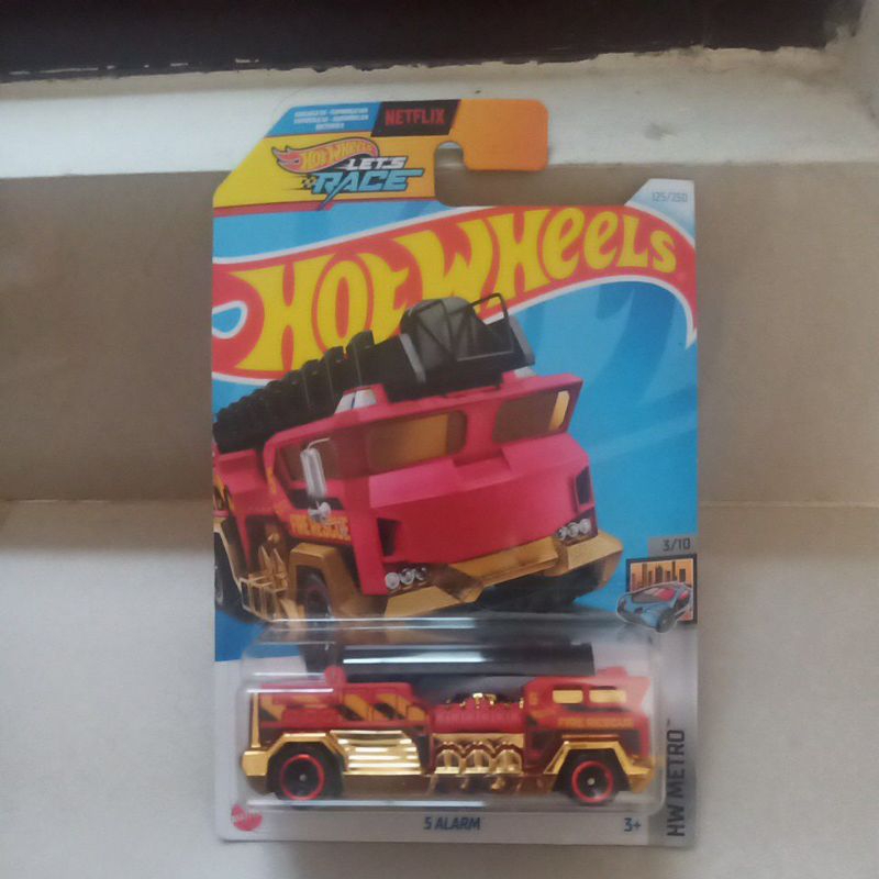 MERAH 5 Red gold hotwheels alarm | Shopee Malaysia