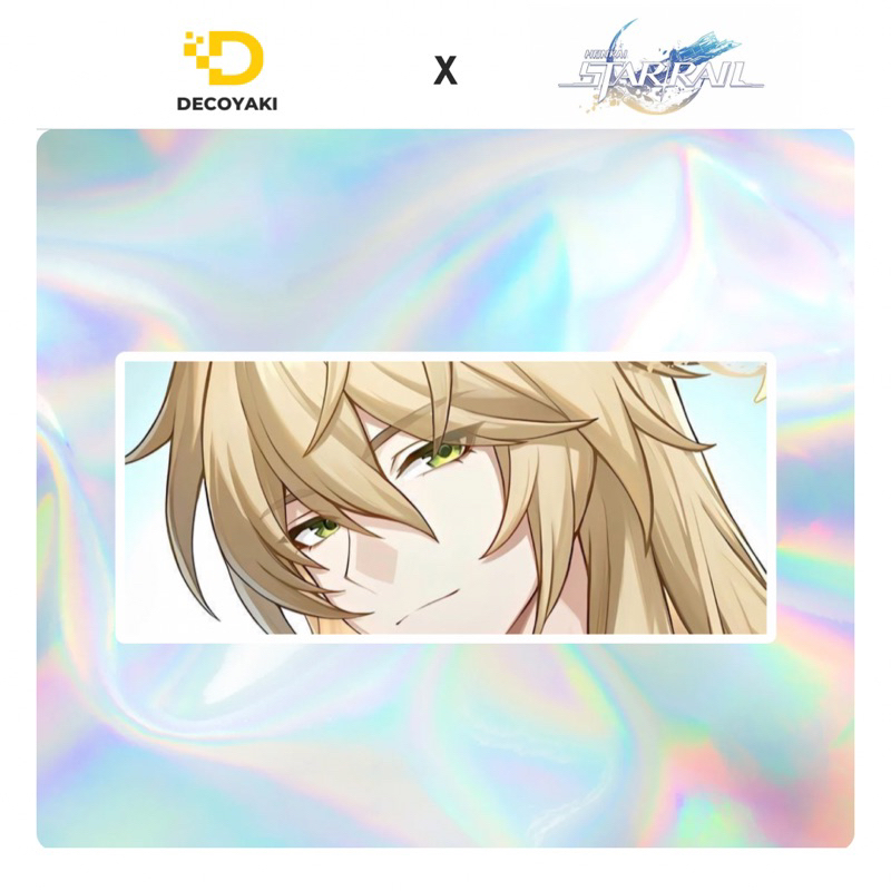 Luocha Honkai Star Rail Hologram Slap Sticker, Luocha Honkai Star Rail ...