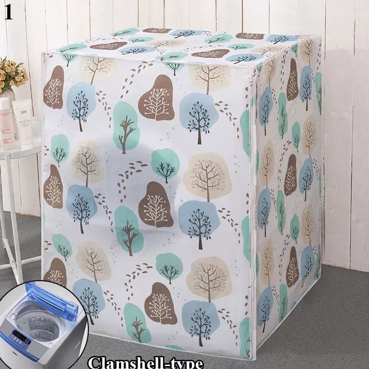 MESIN Ready 1kg Open Top Cover Washing Machine Peva Waterproof Size ...