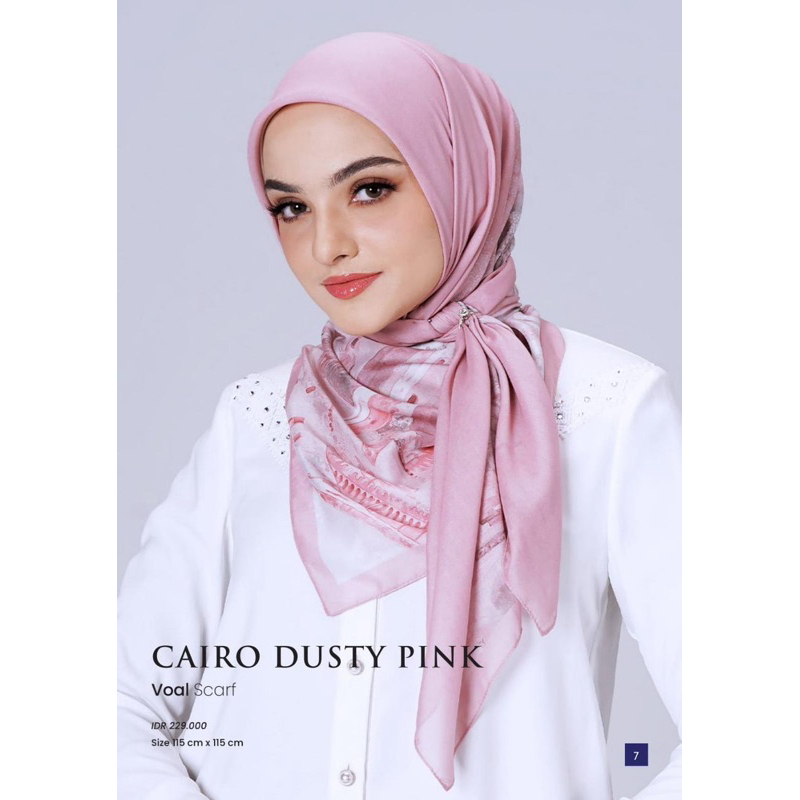 Best Selling!!! Hijab Cairo Dusty Pink By IVAN GUNAWAN-(ORIGINAL) | Shopee Malaysia