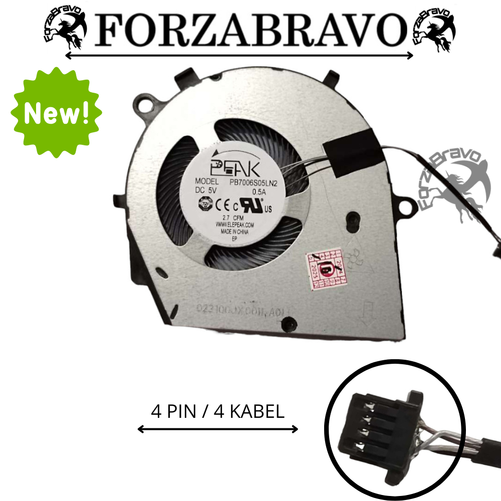 Fan Dell Latitude 3410 3510 E3410 E3510 Inspiron 7405 5406 5400 5505 ...
