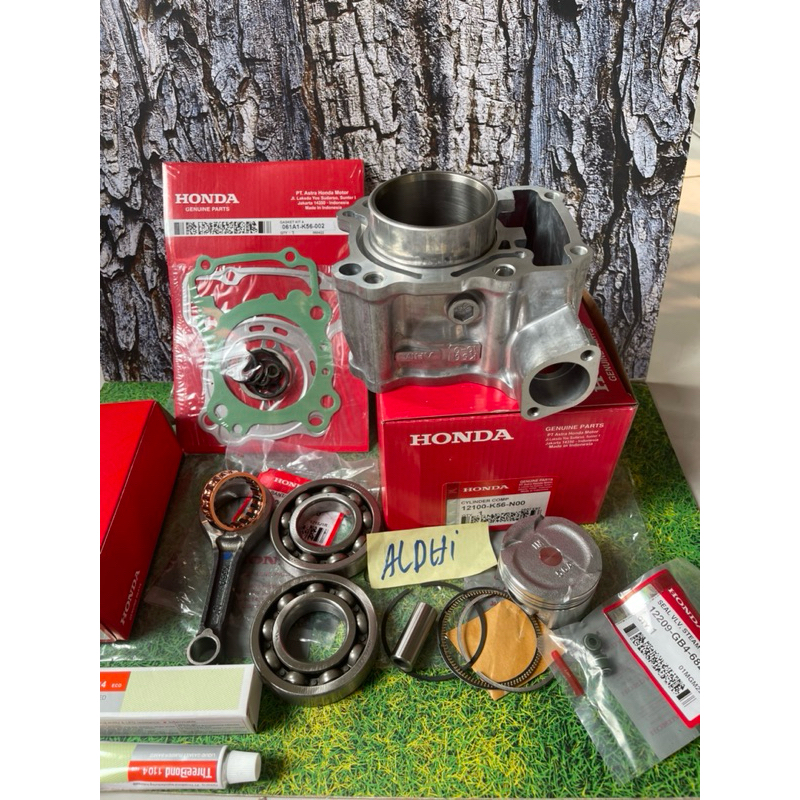 Cbr 150 led Piston Block+bering Complete Piston Handlebar+sonic K56 pnp ...