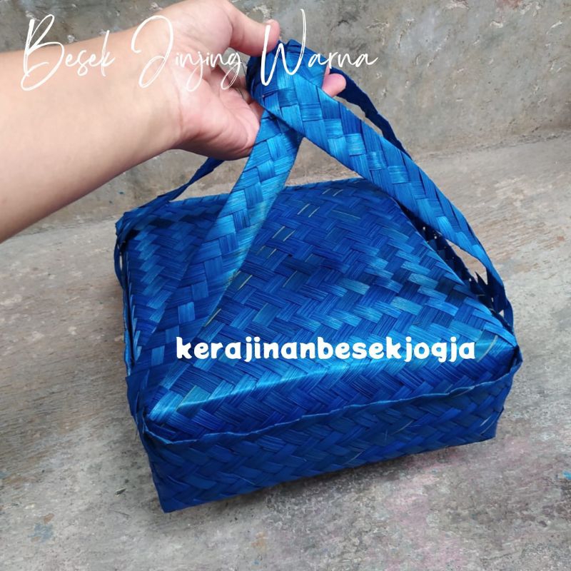 VARIOUS SIZES COLOR CARRYING BESEK woven bamboo baskets colored baskets ...