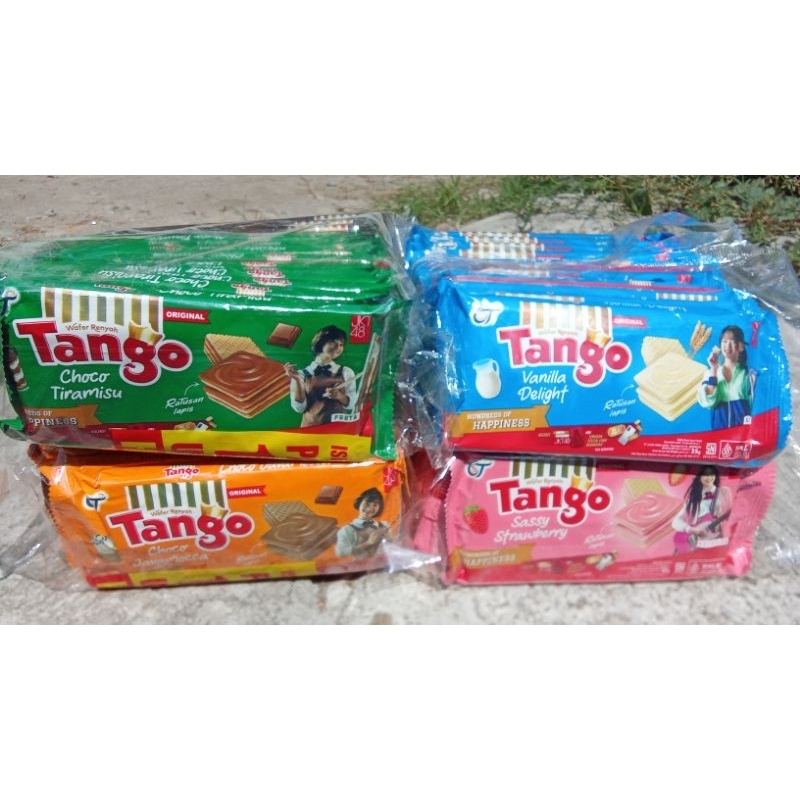 Tango JKT 48 WAFER CHOCOLATE FLAVOR | Vanilla | Strawberry | Javamocca ...