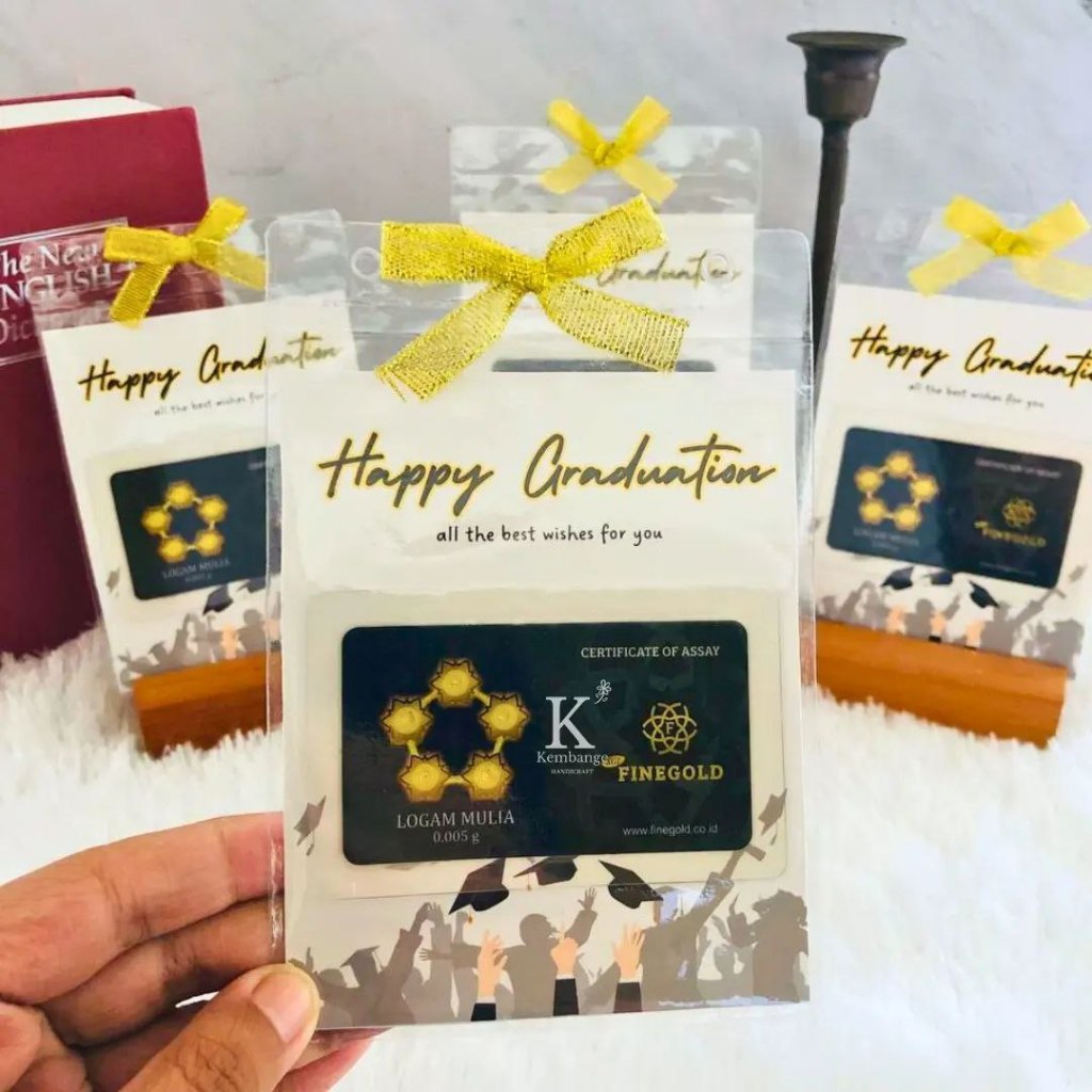 Graduation SOUVENIR POUCH 24k FINE GOLD Gift Unique GRADUATION Gift ...
