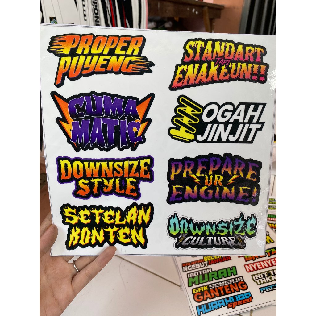 Sticker PACK WORDS PROPER TITLE - CURRENT STICKER - VIRAL STICKER ...