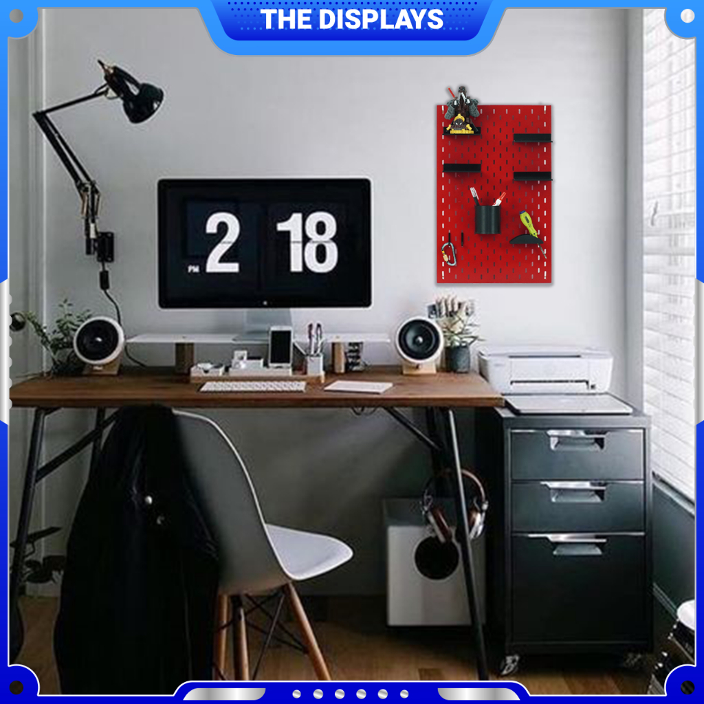 Pegboard PVC Board Wall Board Hanging Shelf 50x50 | Shopee Malaysia