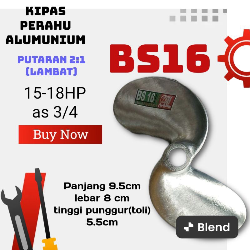 BS16 2:1 ROTATION SHIP/FIGHT FAN (15-18hP) | Shopee Malaysia
