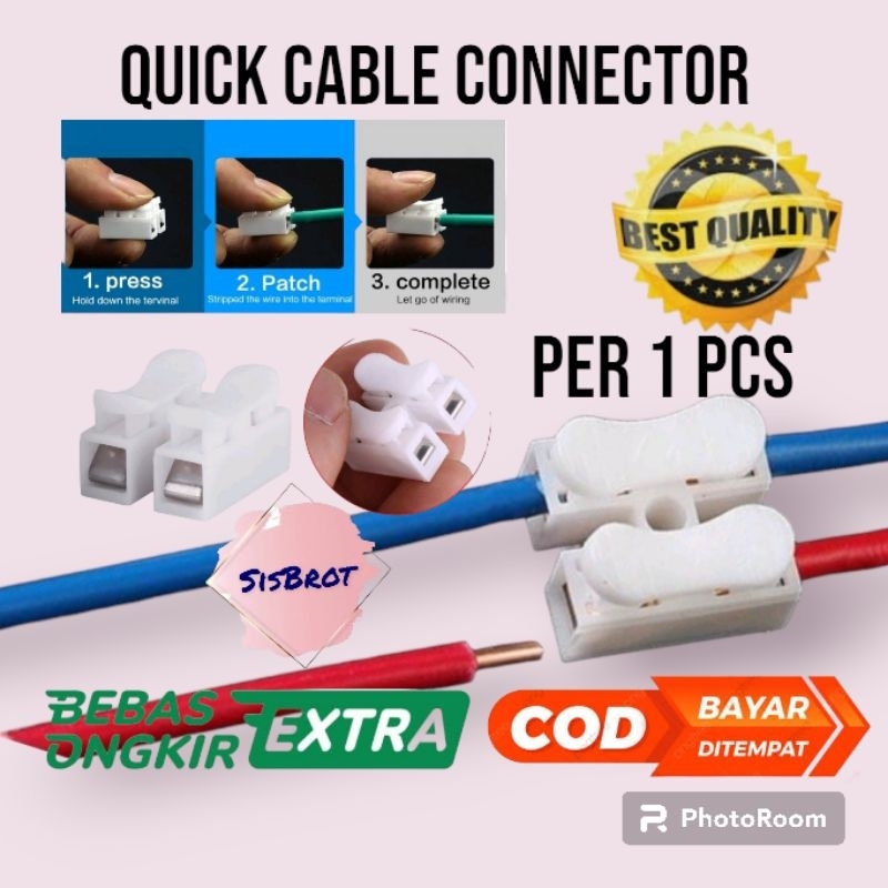 Quick Connect Terminal Connector Power Cable Connection 2 PIN/3 PIN ...