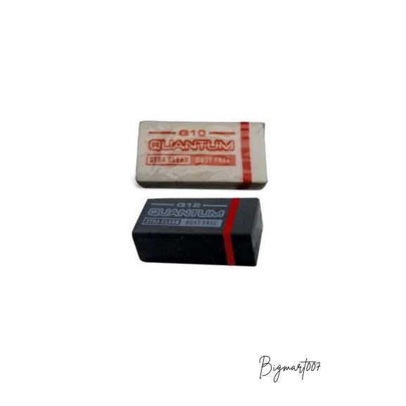 PUTIH HITAM Standard QUANTUM ERASER - Q12 (BLACK)/Q-10 (WHITE COLOR ...