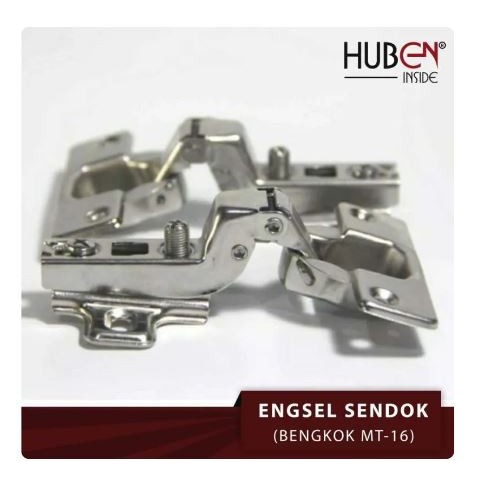 Huben CUP spoon hinge 35 MM standard Full Bent MT-16 Straight SET 1/2 ...