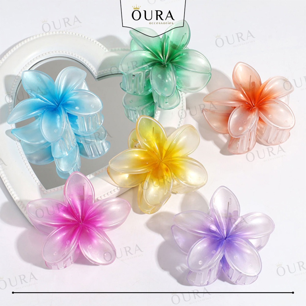 Cambodian Flower Hair Clip Bali Flower Hair Clip Korean Style Aesthetic ...