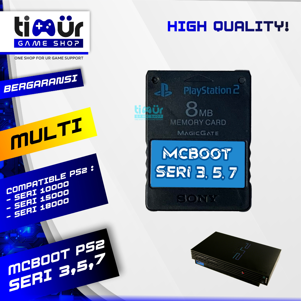 Memory Card PS2 Free MCboot Multi Series 30000 50000 70000 | Shopee ...