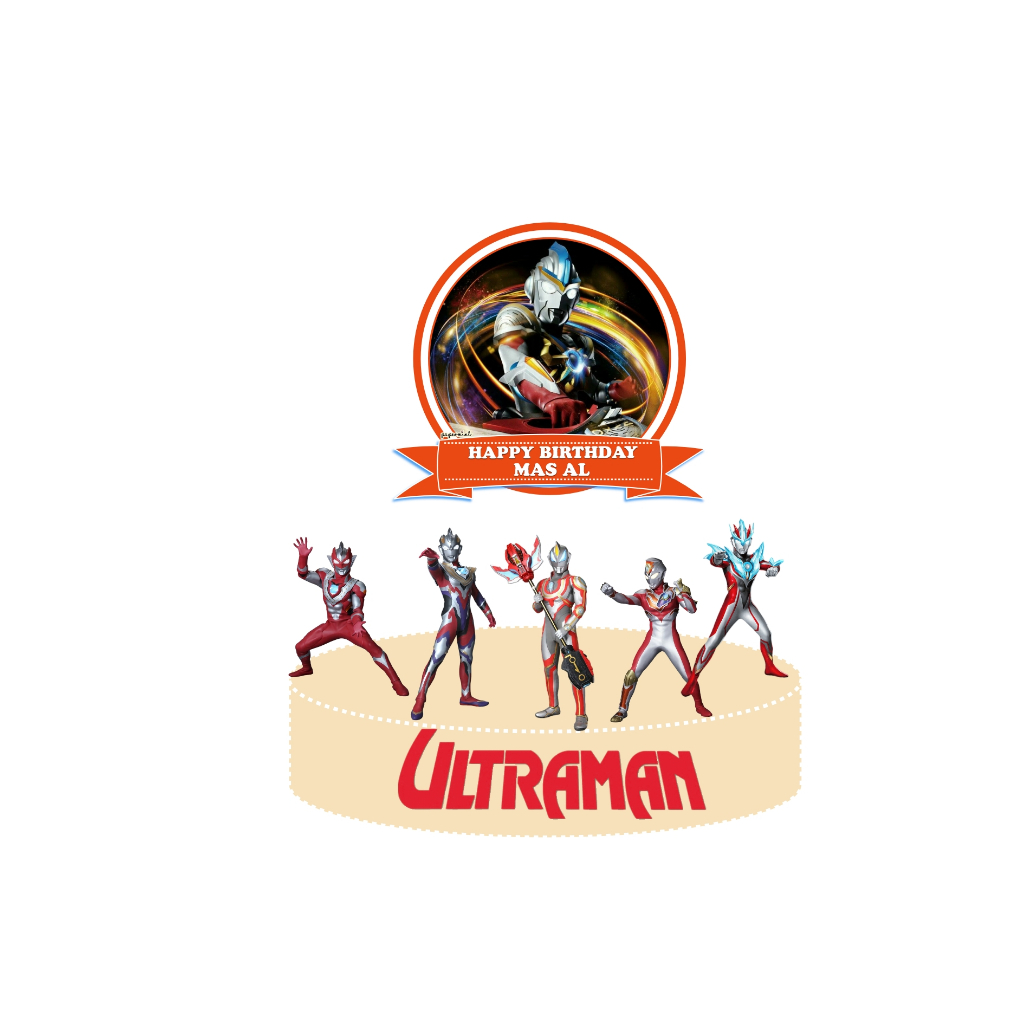Ultraman cake decoration cake topper | Shopee Malaysia
