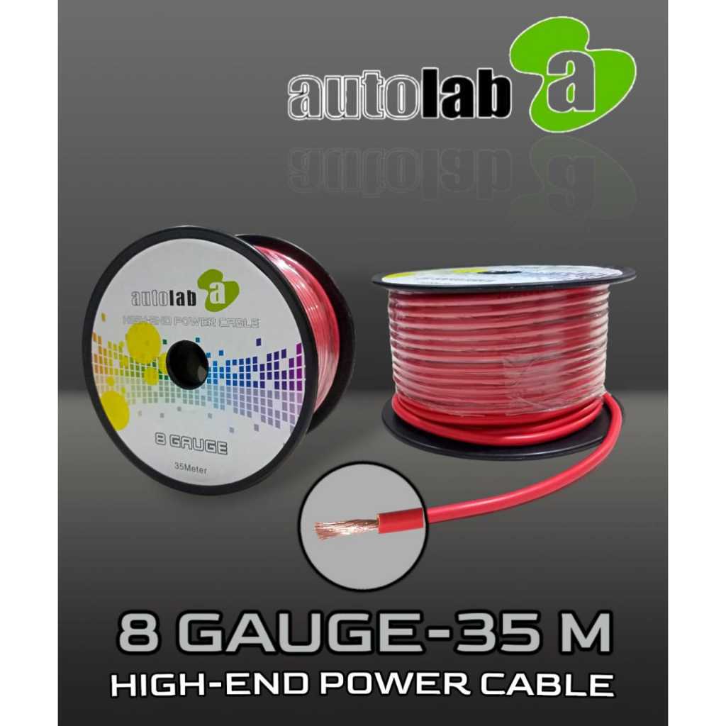 Autolab 8 awg strum cable 35 meters long | Shopee Malaysia