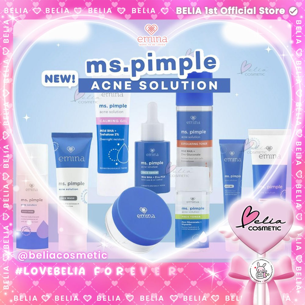[ YOUNG ] EMINA Ms Pimple Acne Solution Series Sebum Fighter | Face ...