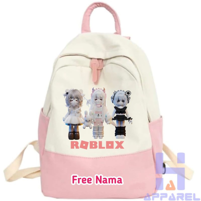 Roblox GIRL Backpack | Shopee Malaysia