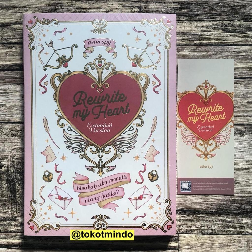 Original Novel REWRITE MY HEART EXTENDED NEW COVER (Esterspy) Publisher Akad x Squad | Shopee ...