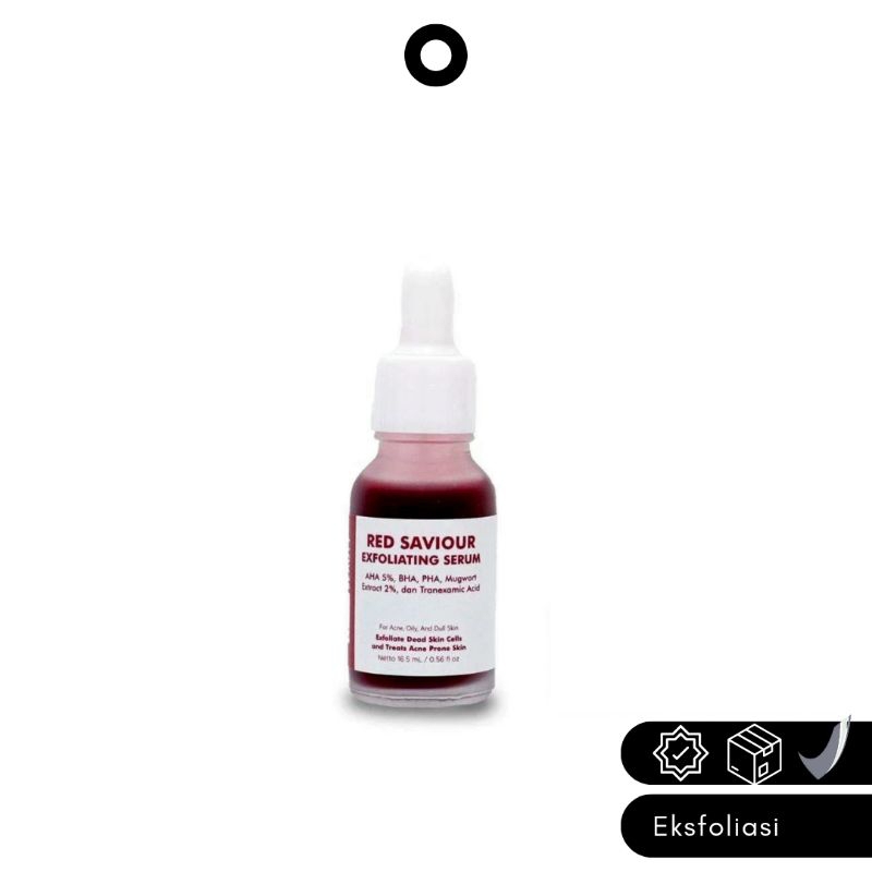 Cleora Red Savior Exfoliating Peeling Serum Acne Dull Oily Skin ...