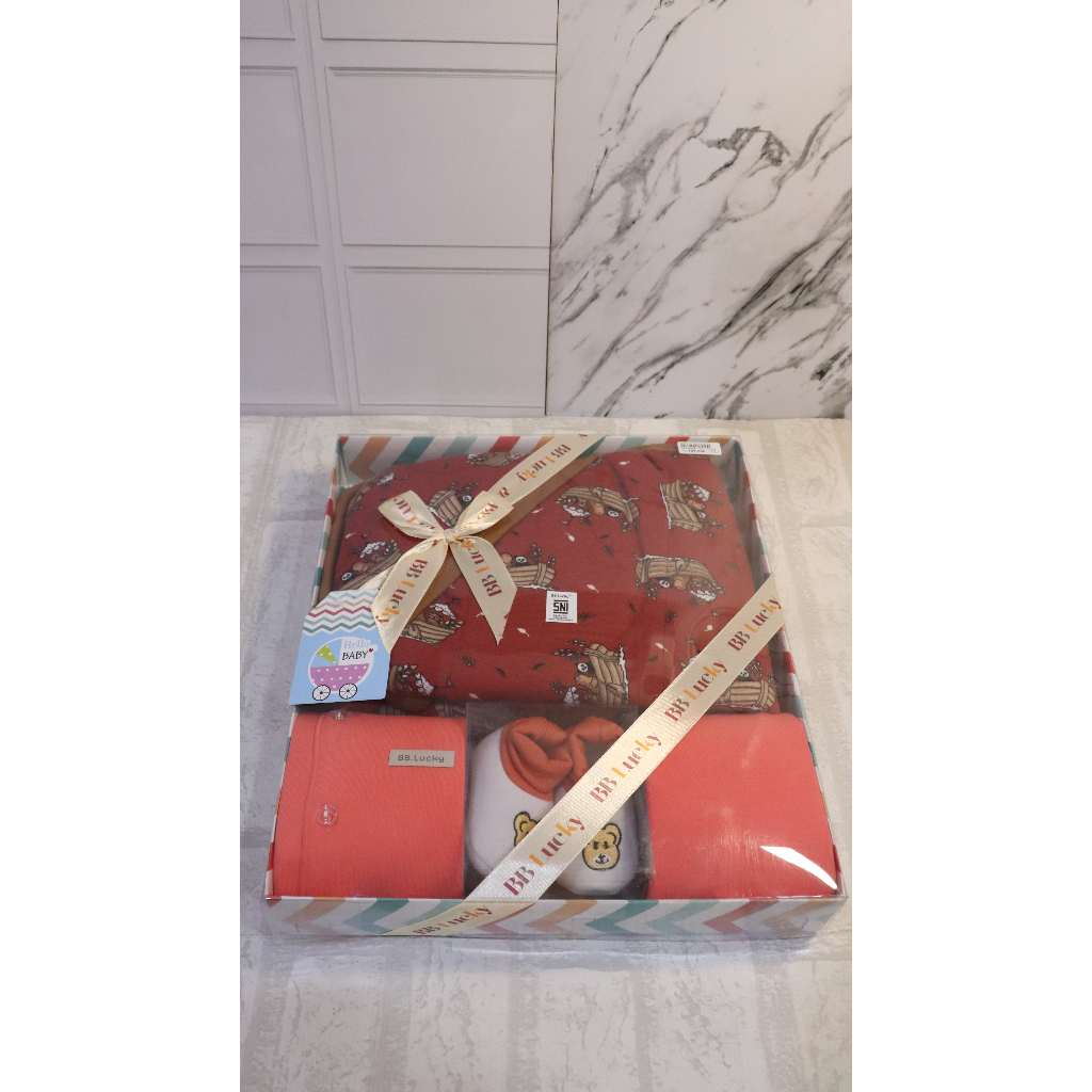 BB Lucky - Baby Set Hello Blanket - Baby Gift Package, SNI Newborn Baby ...
