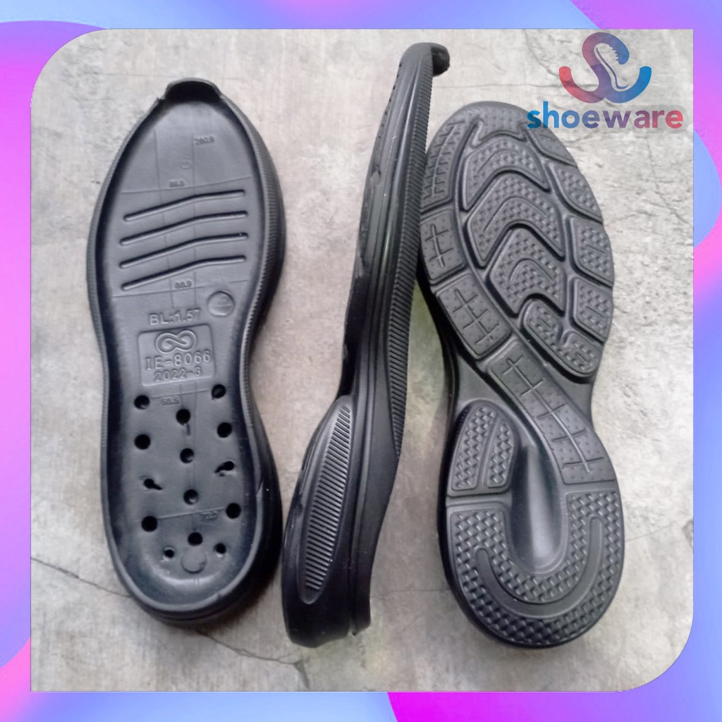 Light running shoe outsole phylon diamond speed black sole | Shopee ...