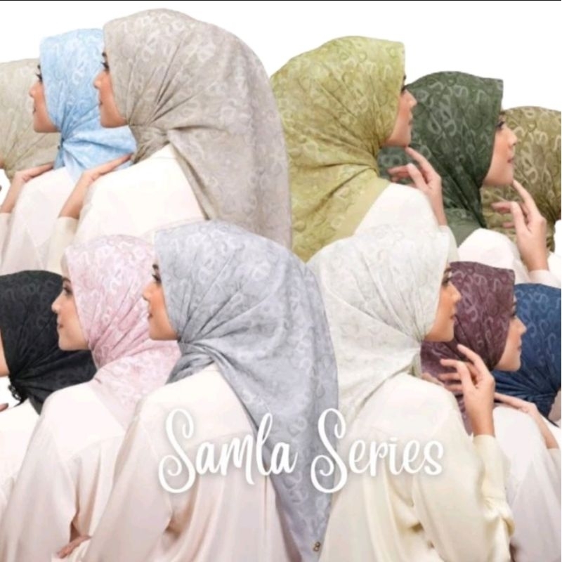 Button Buttonscarves SAMLA With Pin B Pouch/Hijab Quadrilateral Button ...
