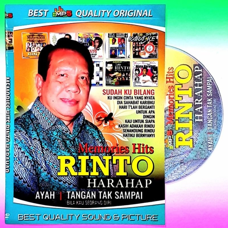 Dvd CASSETTE MP5 RINTO HARAP-BEST NOSTALGIA CHIN-DVIDSCIA YEAR 80-LAGU ...