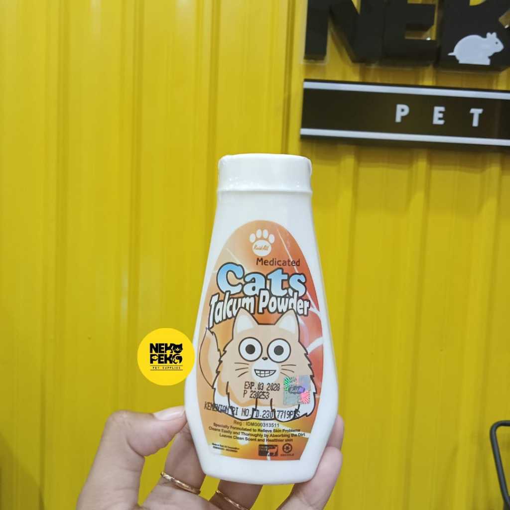 MERAH Talcum Powder Medicated Paint 100Gr Red/Raid All/Animal Powder ...