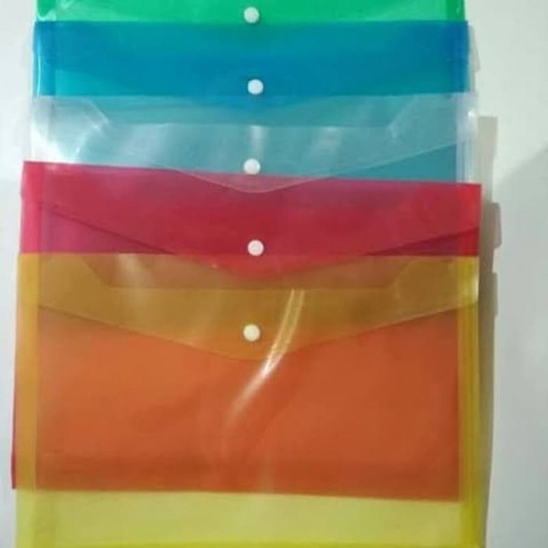 Button Plastic Document Folder | Button Folder -12 Pcs | Shopee Malaysia