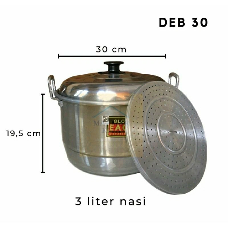 Global EAGLE LANGSENG/GREE BRAND RICE STEAM POT/ | Shopee Malaysia