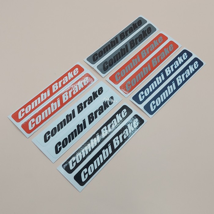 Combi BRAKE FENDER STICKER COMBIBRAKE Front FENDER STICKER | Shopee ...