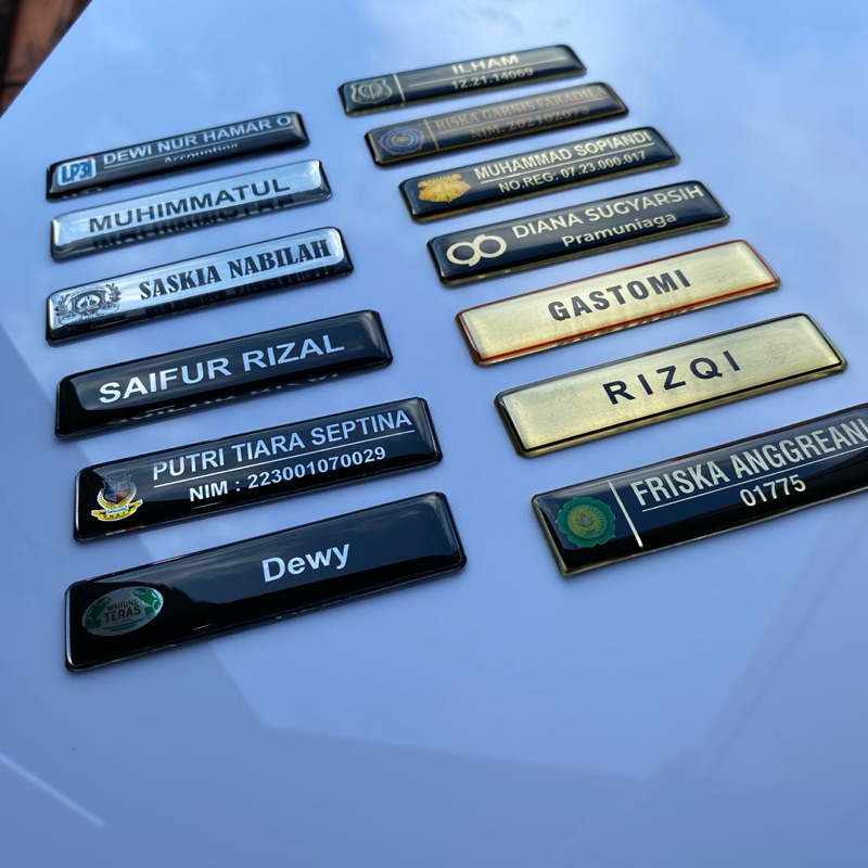 Name Tag Name Chest Nameplate PNS Doctor Nurse Midwife Teacher Magnet ...