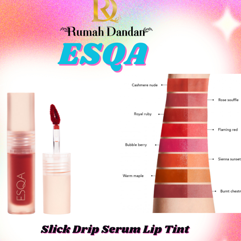 Esqa Slick Drip Serum Lip Tint | Shopee Malaysia