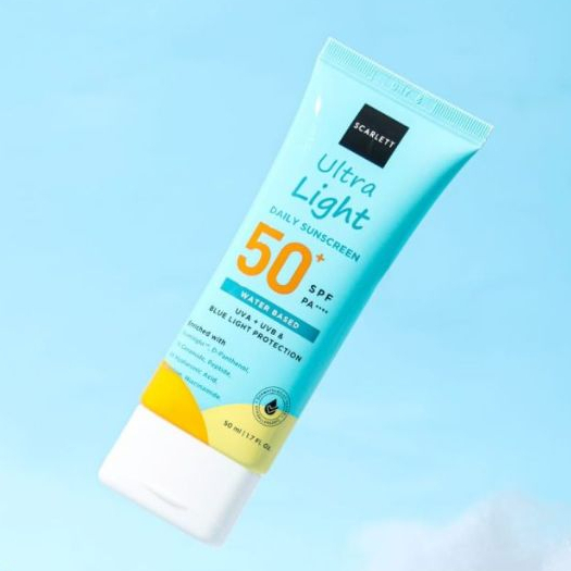 Scarlett ULTRA LIGHT DAILY SUNSCREEN SPA 50 PA +++ 50ML | Shopee Malaysia
