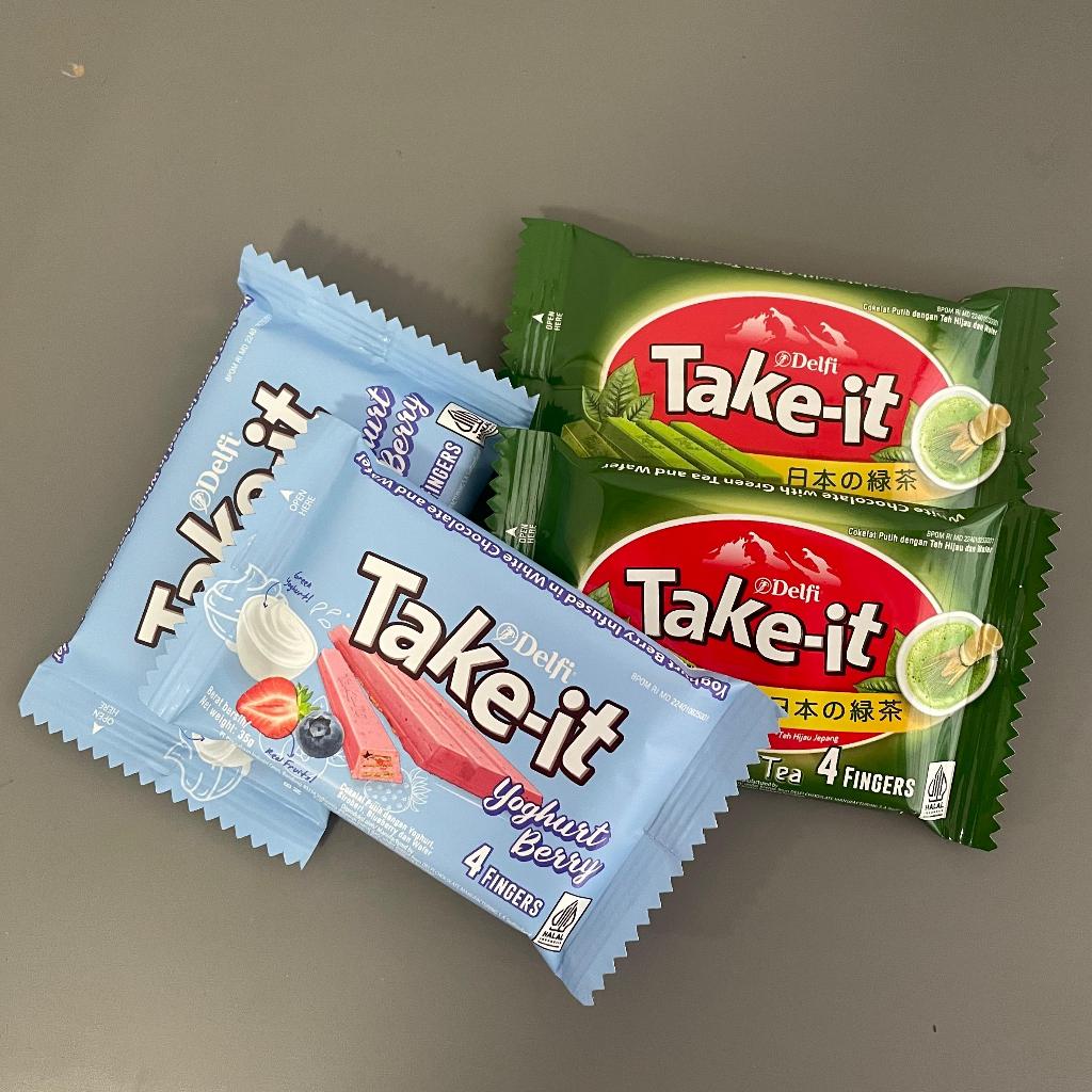 Delfi TAKE IT 4F 35G GREEN TEA NEW/YOGHURT BERRY Retail (1pc) | Shopee ...