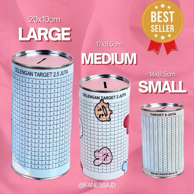 [MOST COMPLETE TARGET PIGGY BANK | PIGGY BANK | VIRAL TARGET CELENGAN ...